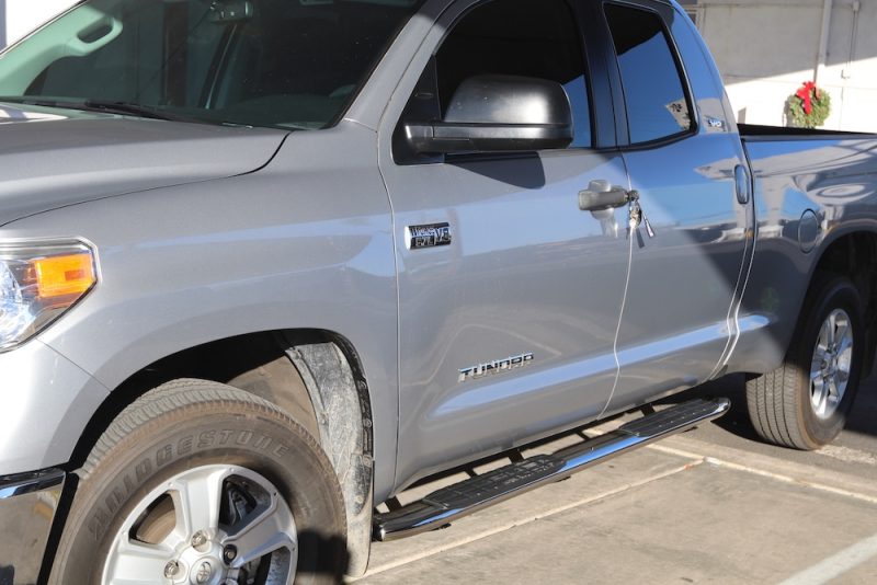 2007-2021 Toyota Tundra Double Cab 4″ Wide Polished S/S Steps - Truck ...
