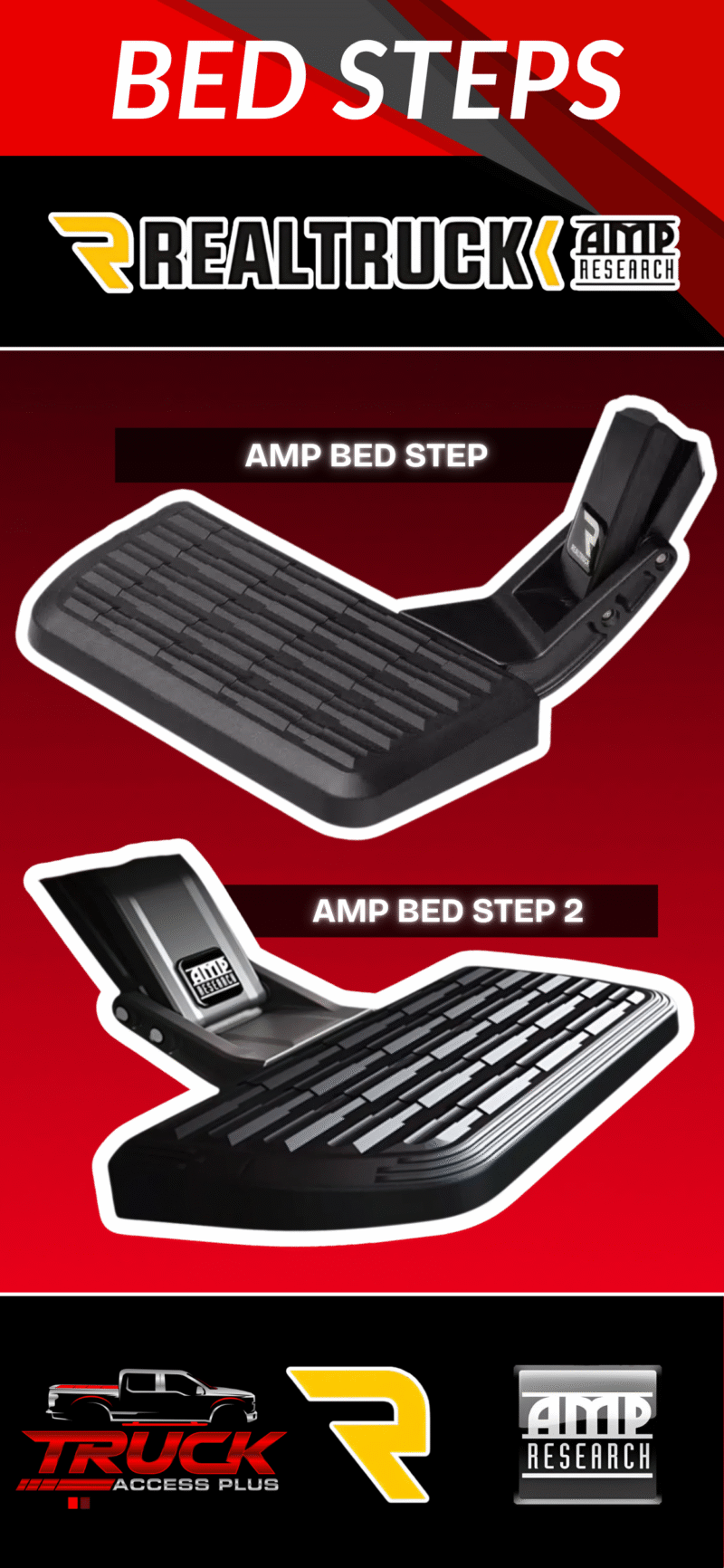 Truck Bed Steps - Truck Access Plus