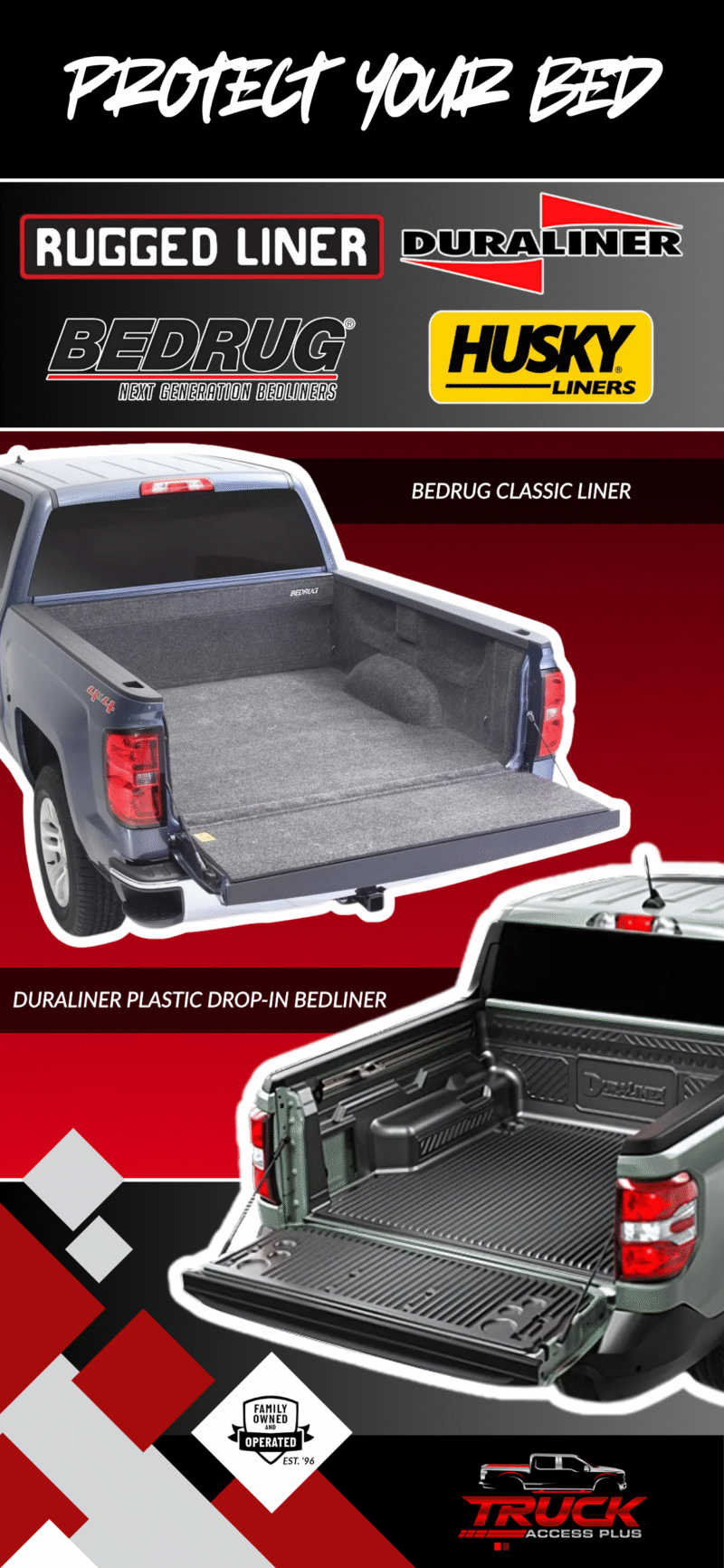 Truck Bed Liners - Truck Access Plus