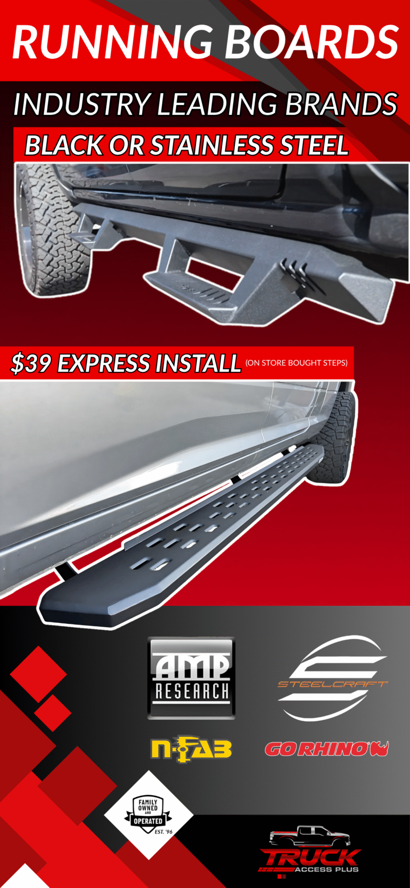 Side Steps - Truck Access Plus