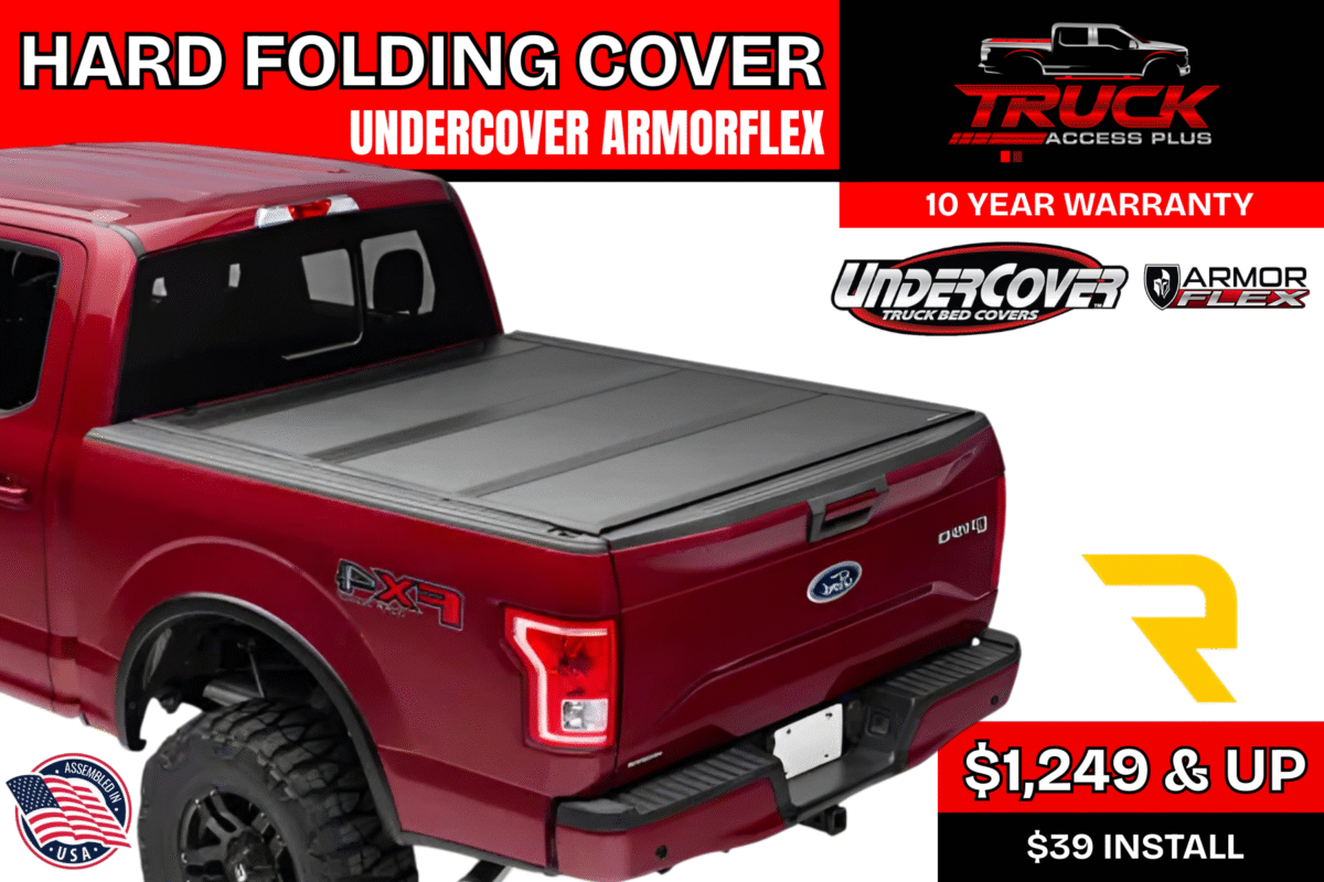 UnderCover ArmorFlex Hard Folding Truck Bed Cover - Truck Access Plus